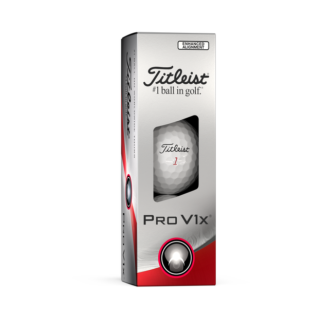 Titleist Pro V1x Enhanced Alignment Golf Balls Titleist