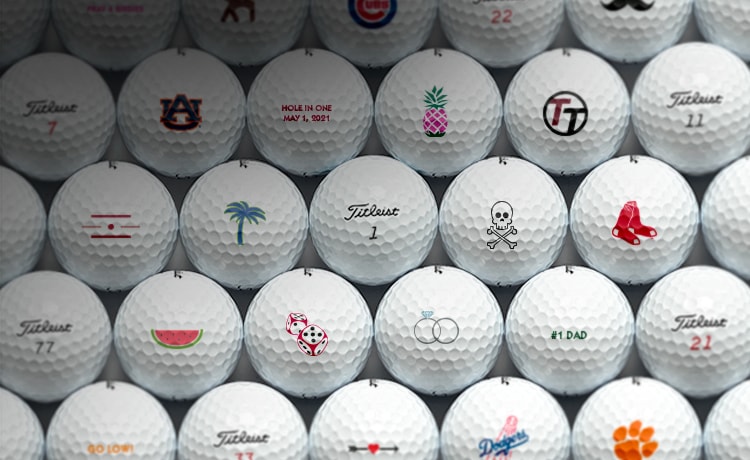 Custom Golf Balls | Personalized Titleist Golf Balls