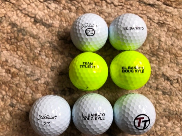 Personalization Font - Golf Balls - Team Titleist