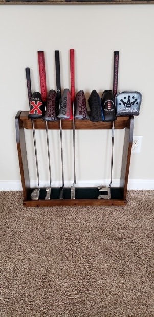 Putter display - Scotty Cameron Putters - Team Titleist