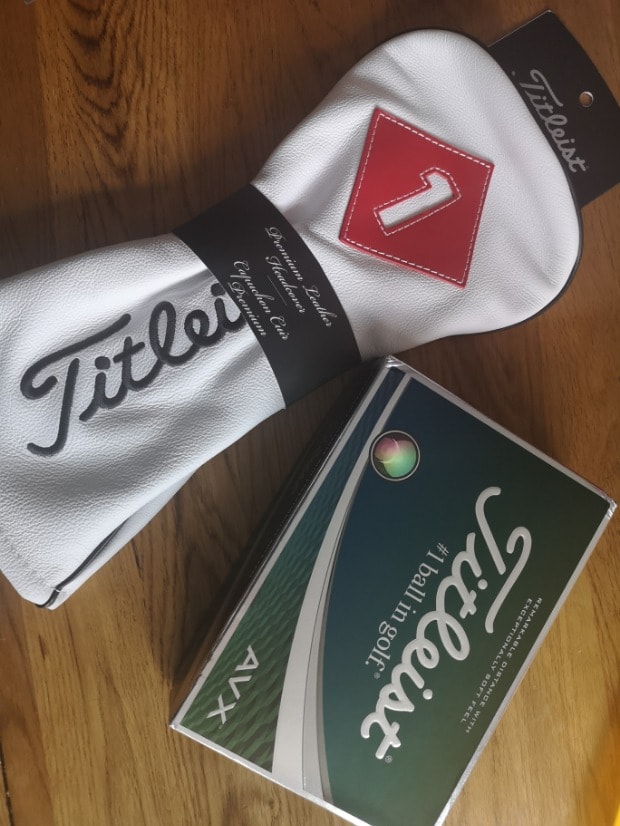 Titleist leather headcovers & alignment stick covers - Golf Gear - Team ...