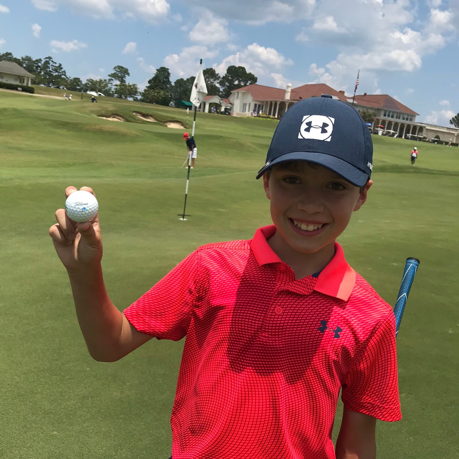 Ty’s first ACE at 10 years old!